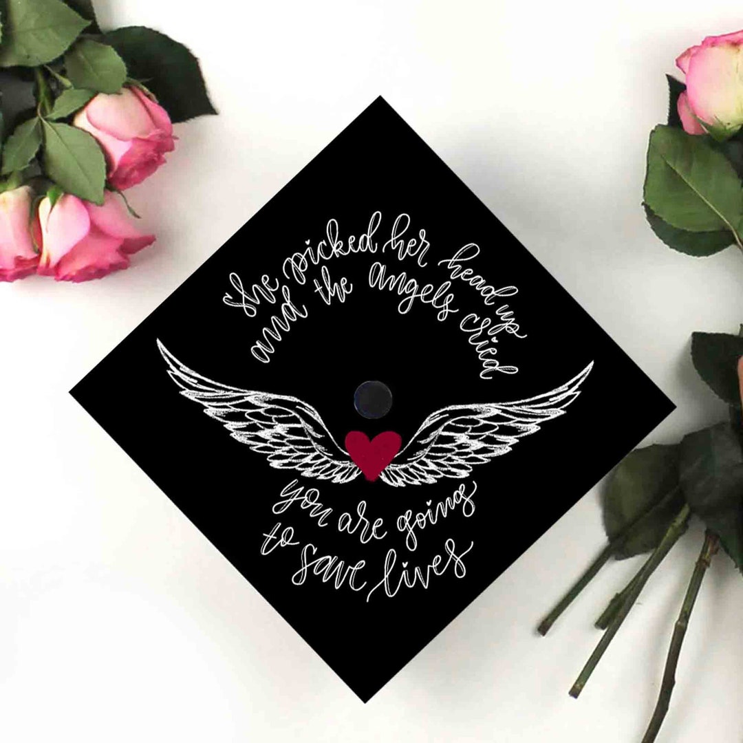 Nursing Graduation Cap Decoration Download | Nurse Grad Cap Topper ...