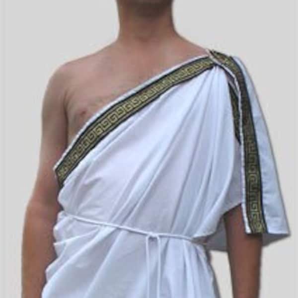 Linen Greek Robe - Etsy