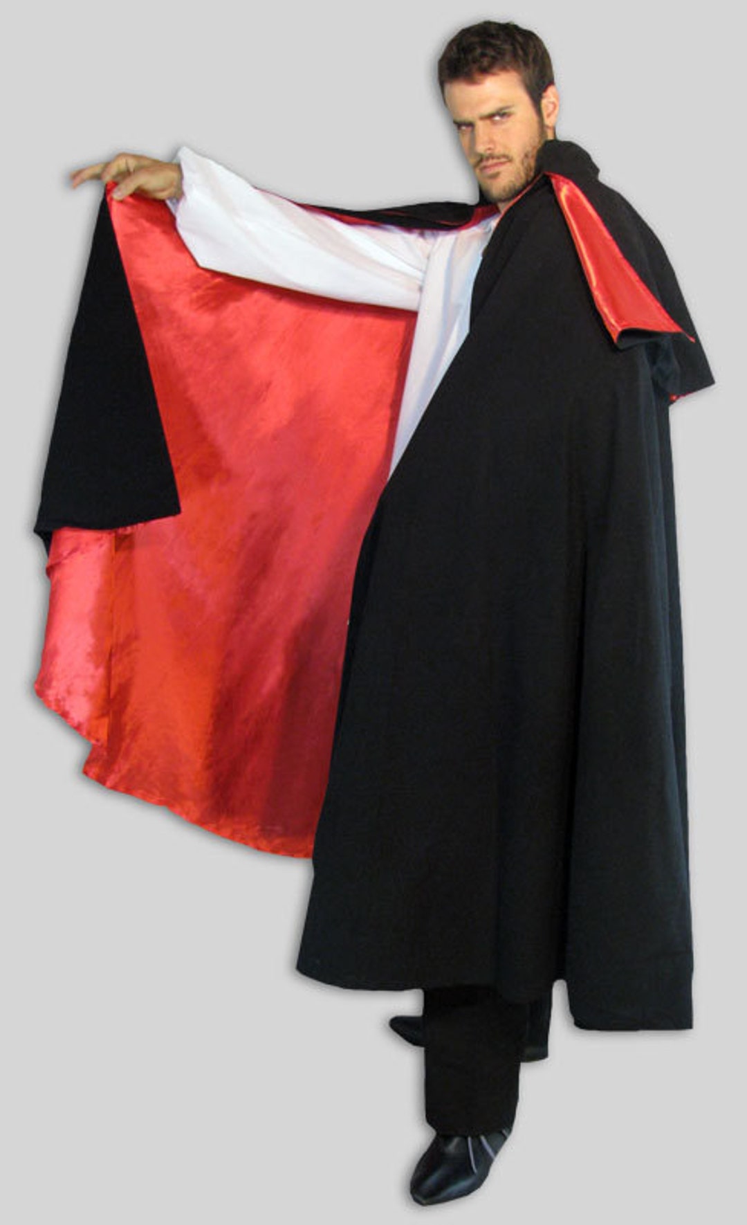 Vampire Dracula Victoria Cape for SCA, LARP, Halloween, Steampunk - Etsy