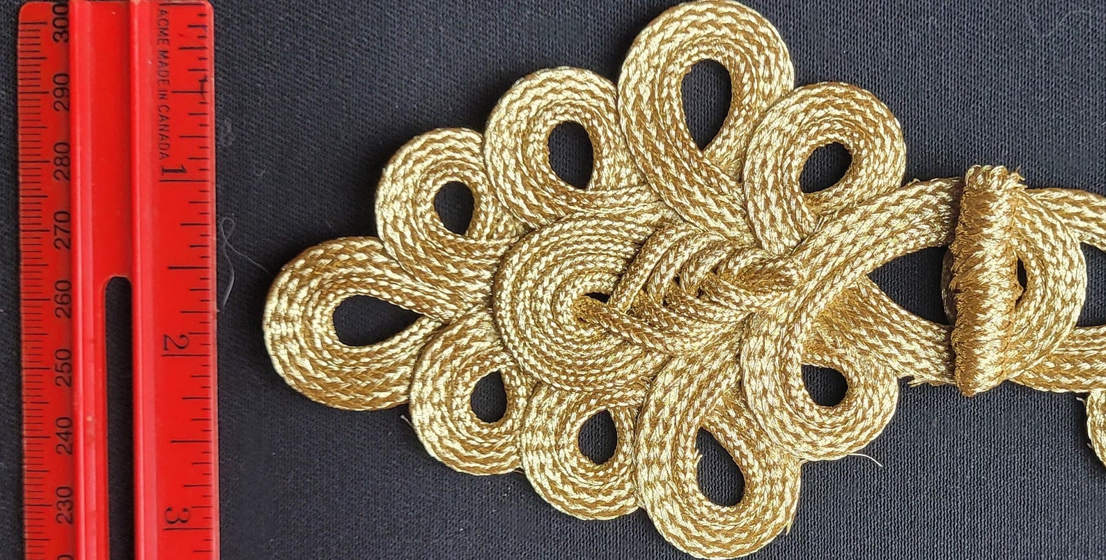 Extra Large Frog Closure, Military Fastener, Cheongsam Chinese Knot ...