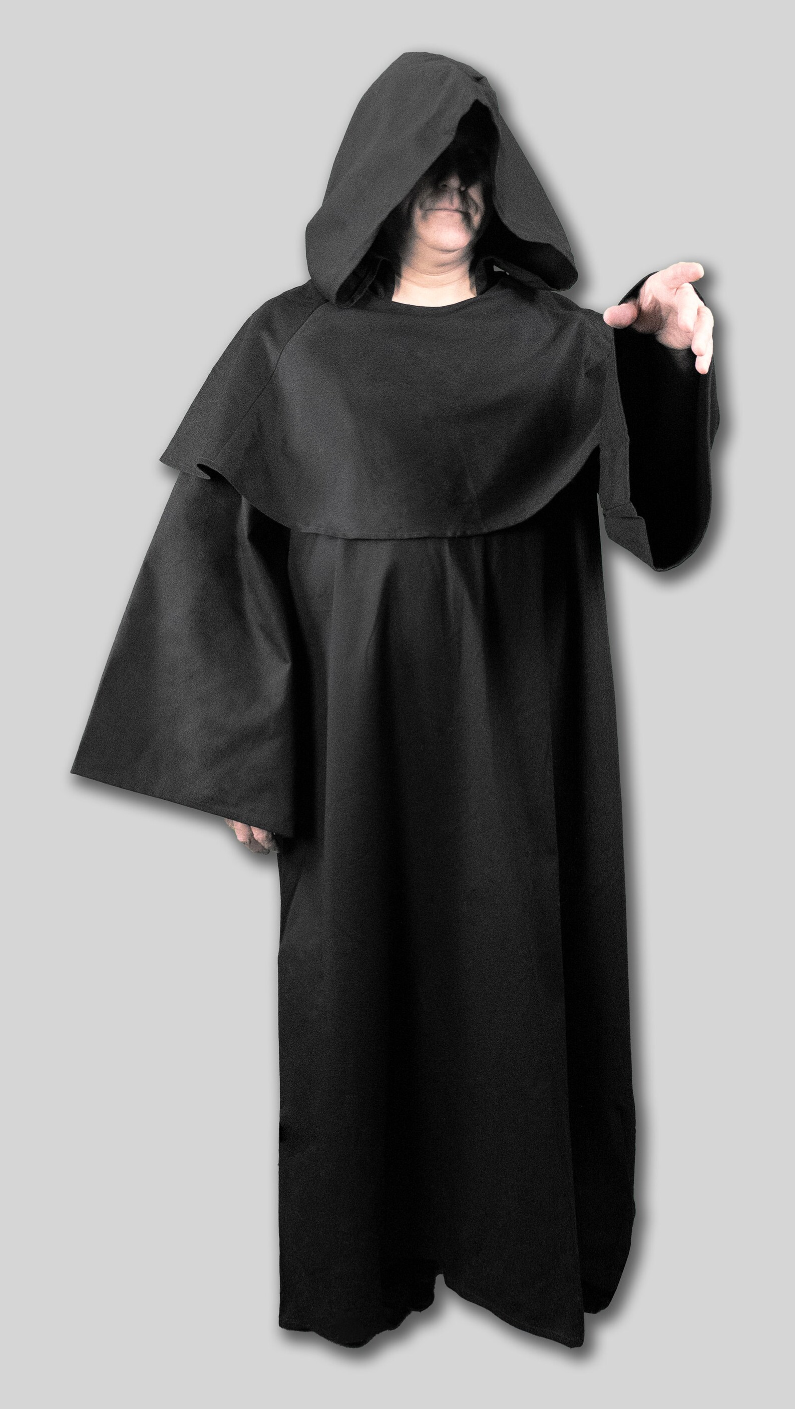 Monk Robe With Cowl for LARP, SCA, Faire, Monks - Many Sizes, Brown and ...