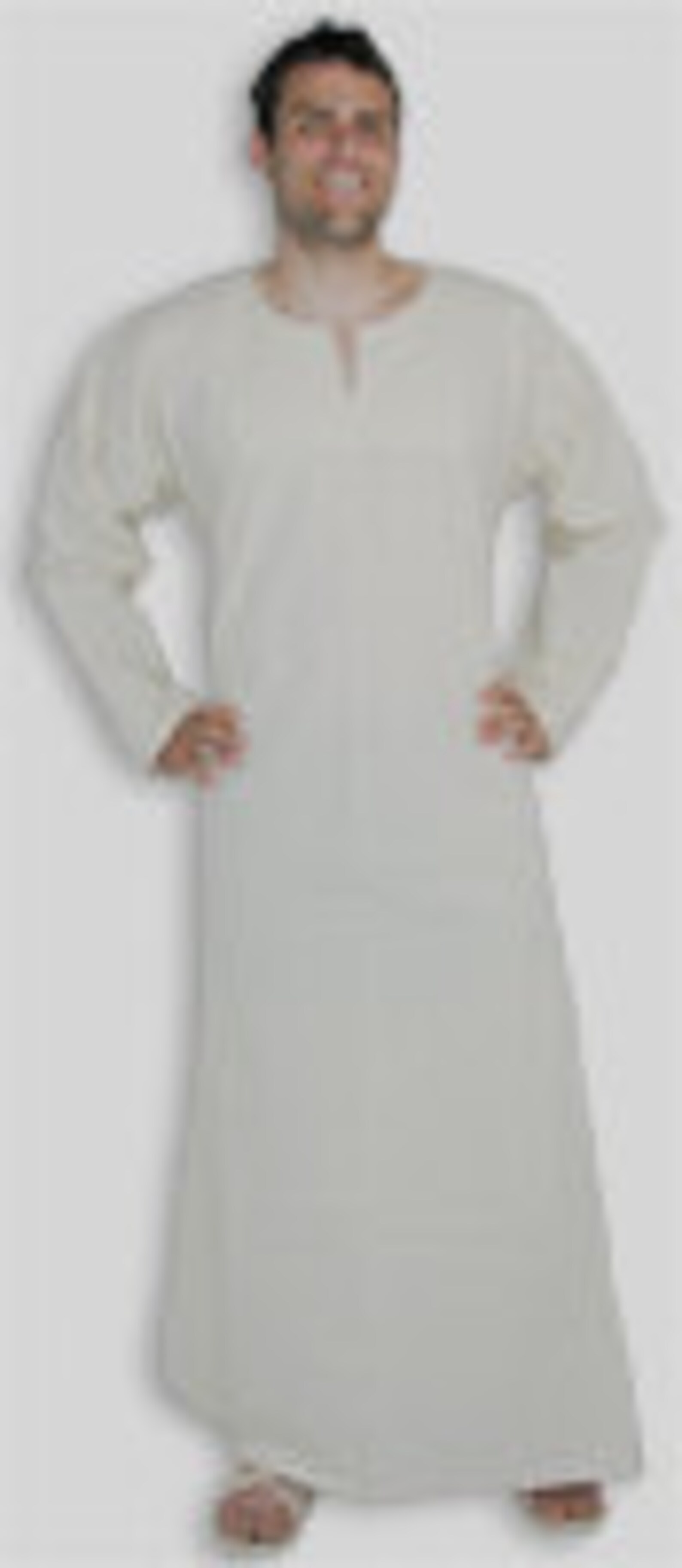 Muslin Long Robe/undertunic for Ritual, Biblical, Religious, LARP, SCA ...