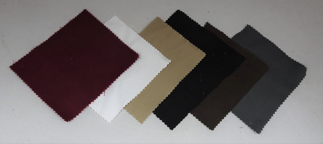 Twill Swatches of All of the Colors of Twill Fabric I Sell. - Etsy