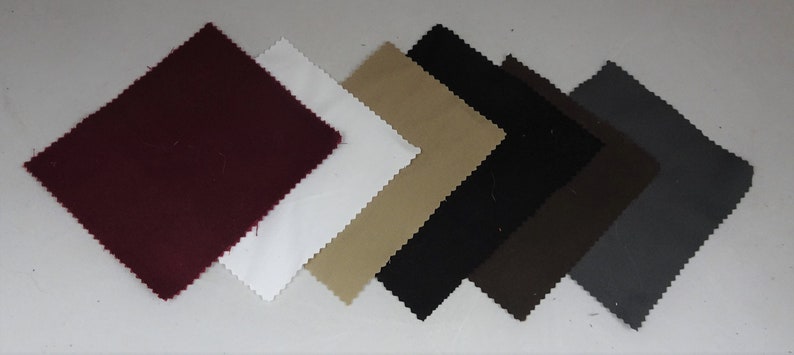 Twill Swatches of All of the Colors of Twill Fabric I Sell. - Etsy