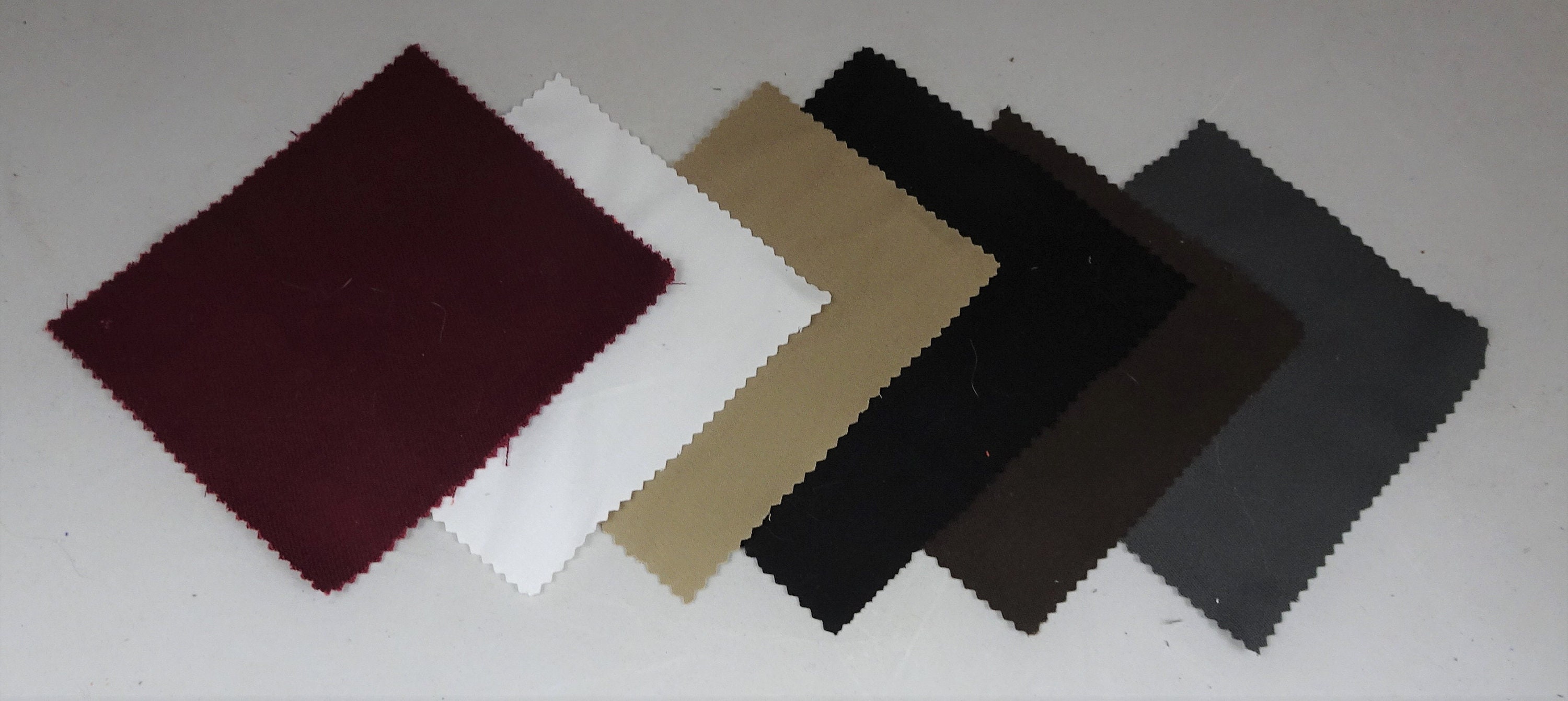 Twill Swatches of All of the Colors of Twill Fabric I Sell. - Etsy