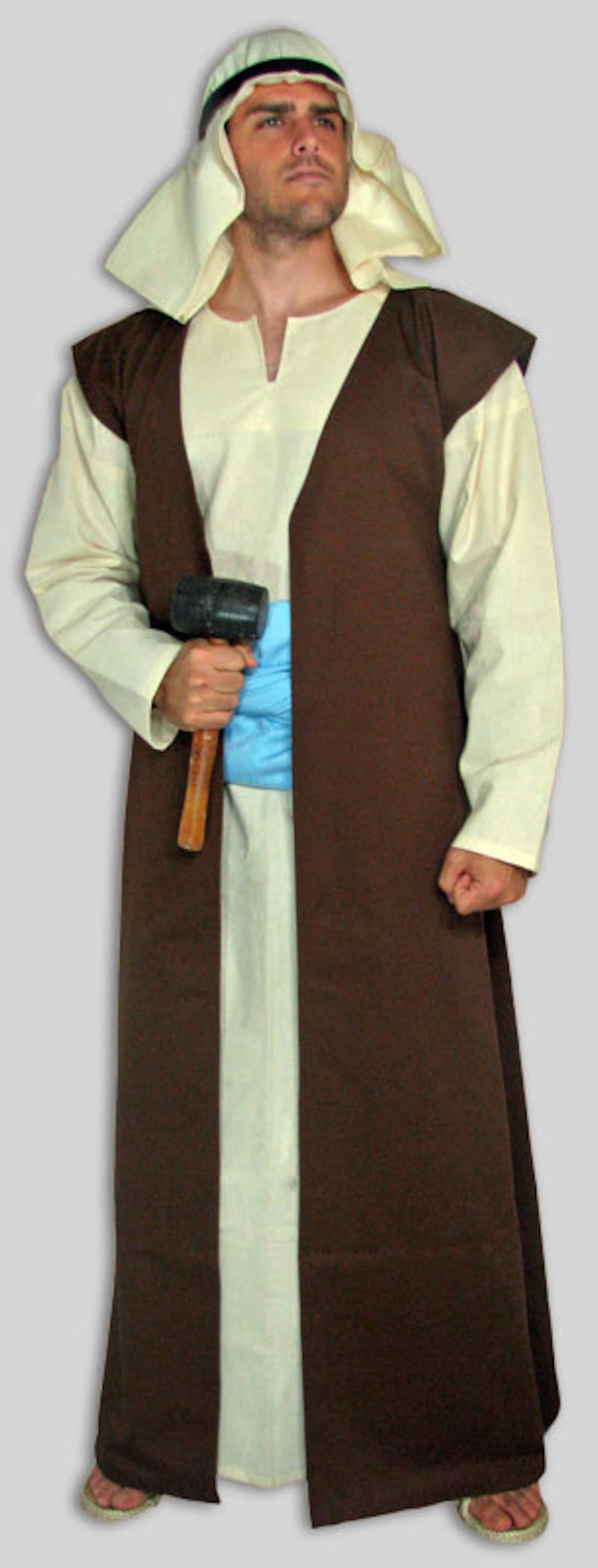 Muslin Long Robe/undertunic for Ritual, Biblical, Religious, LARP, SCA ...