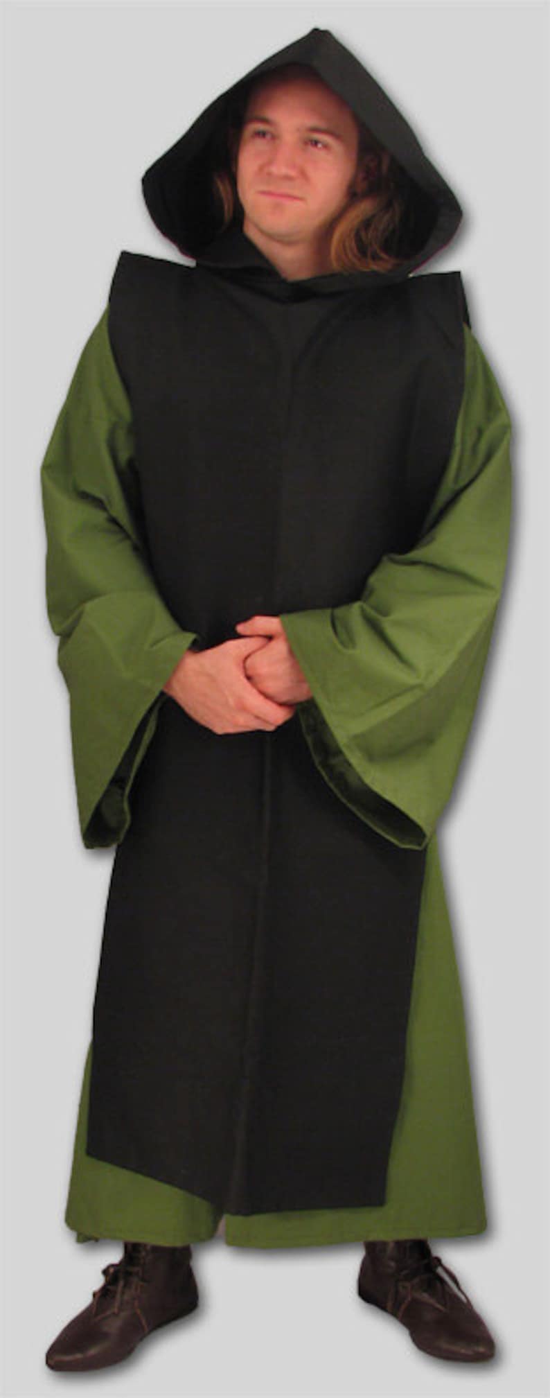 Scapular - Long Tabard With Hood, Many Colors in Stock - Etsy