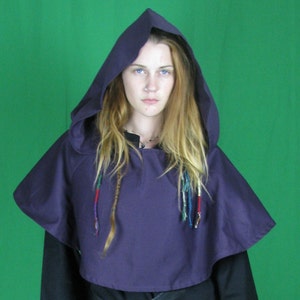 Hooded Cowl - Monk, Robin Hood, Medieval Hood - Etsy