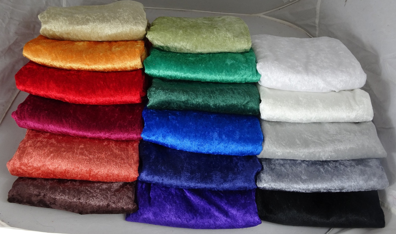 Panne Velvet by the Yard 60 Wide. Full Line of Colors From a Small ...