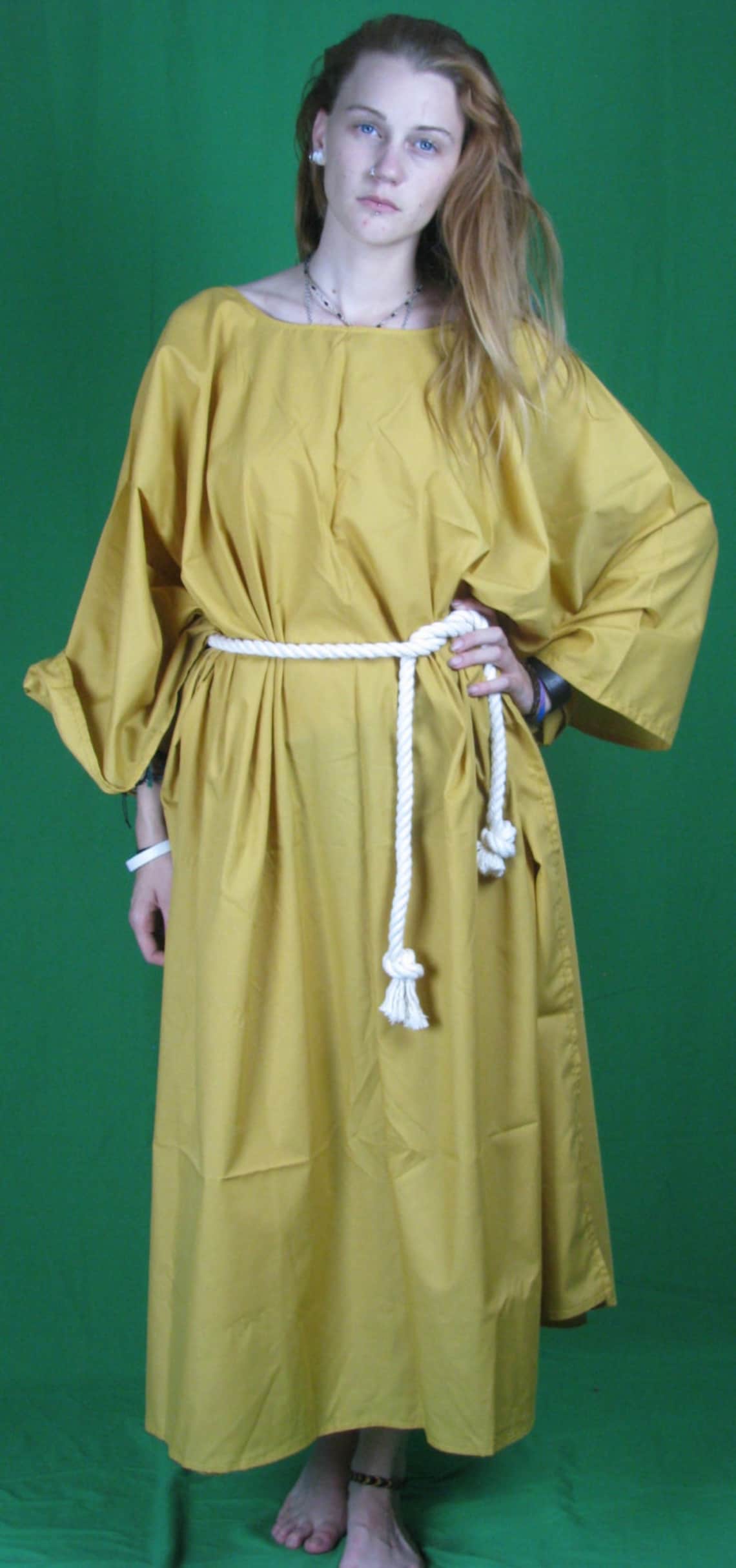 Wrap Dress & Rope Belt - Etsy