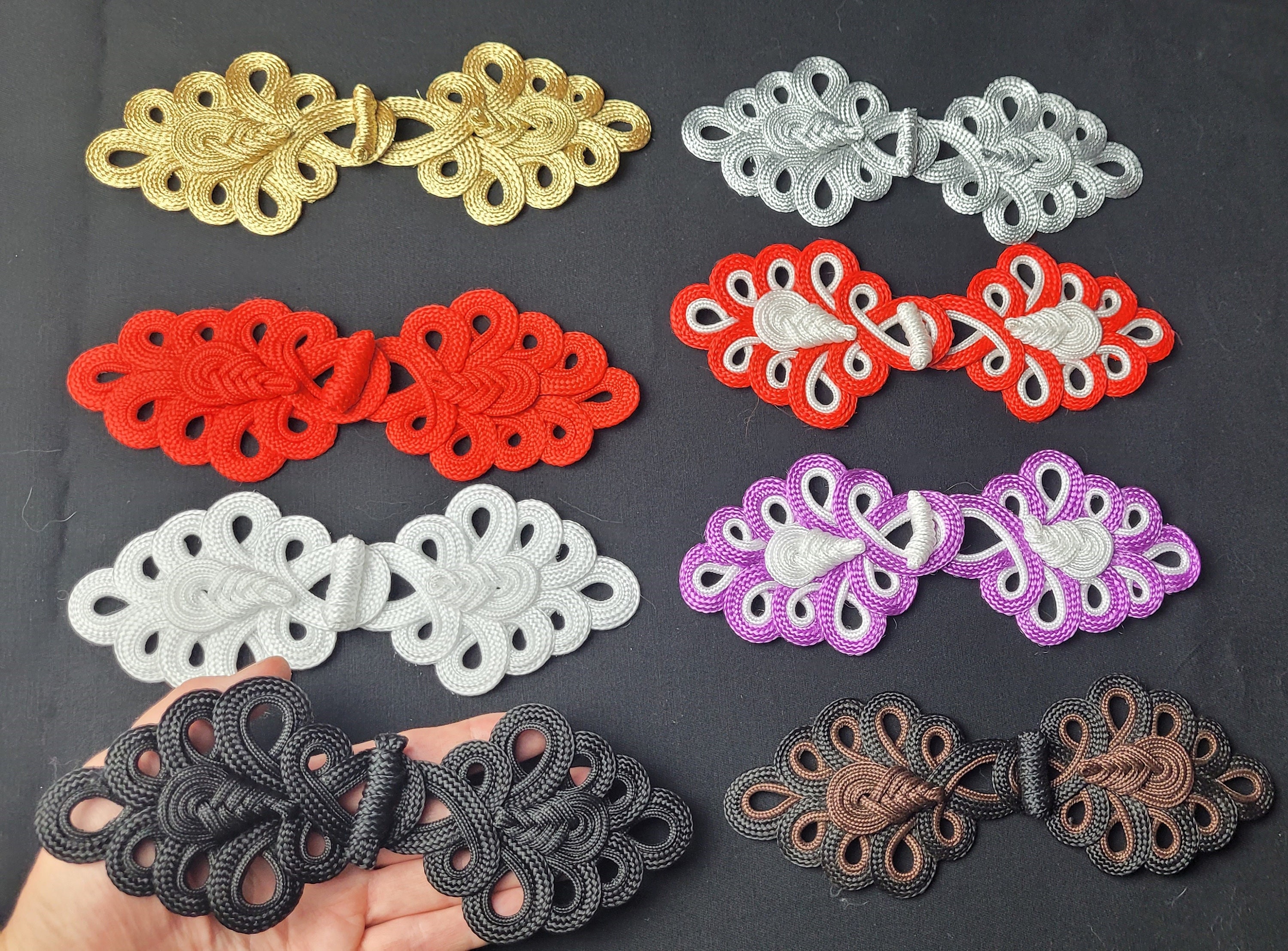 Extra Large Frog Closure, Military Fastener, Cheongsam Chinese Knot ...