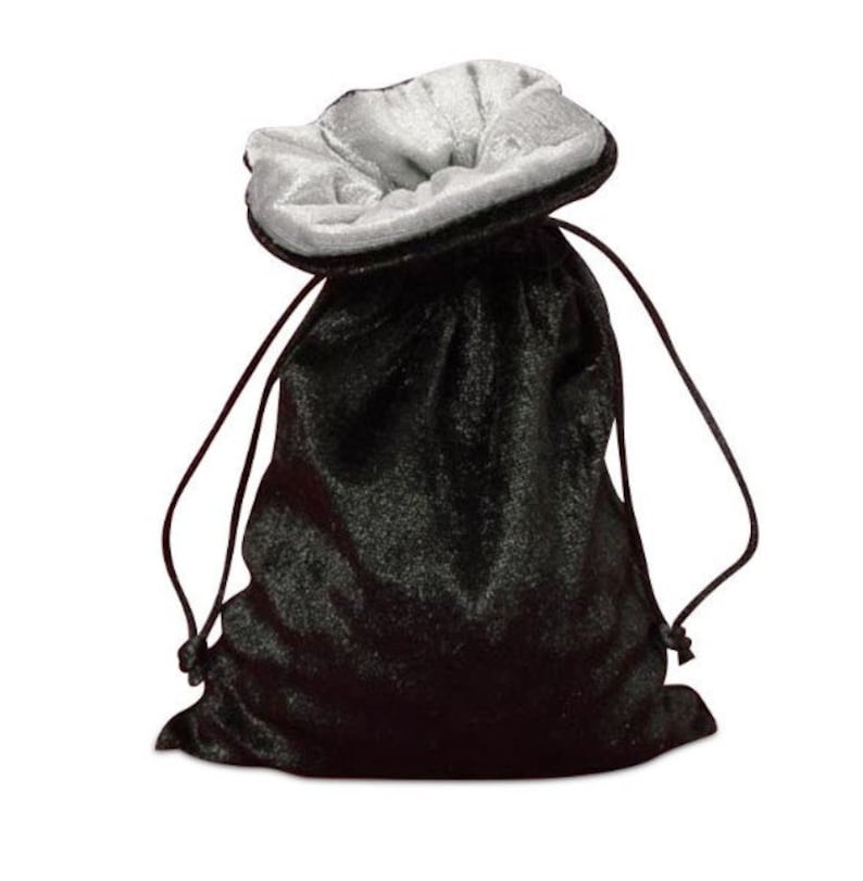 Velvet Drawstring Bag: Plush Lined Pouch - 5x8