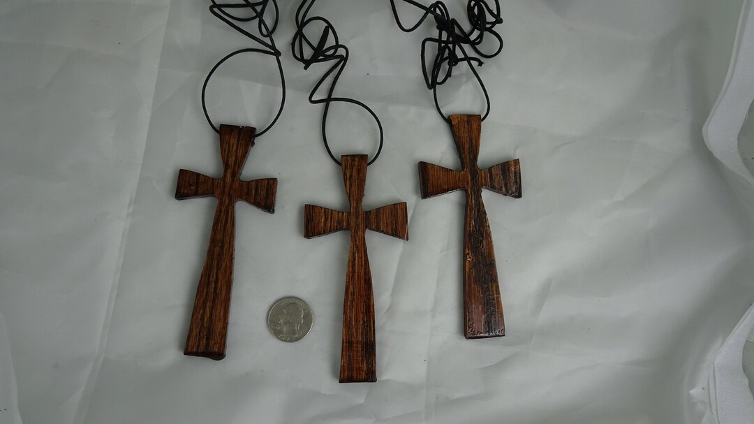 Handmade Wooden Cross, Large 4 1/2 X 2 1/2 Inches - Etsy