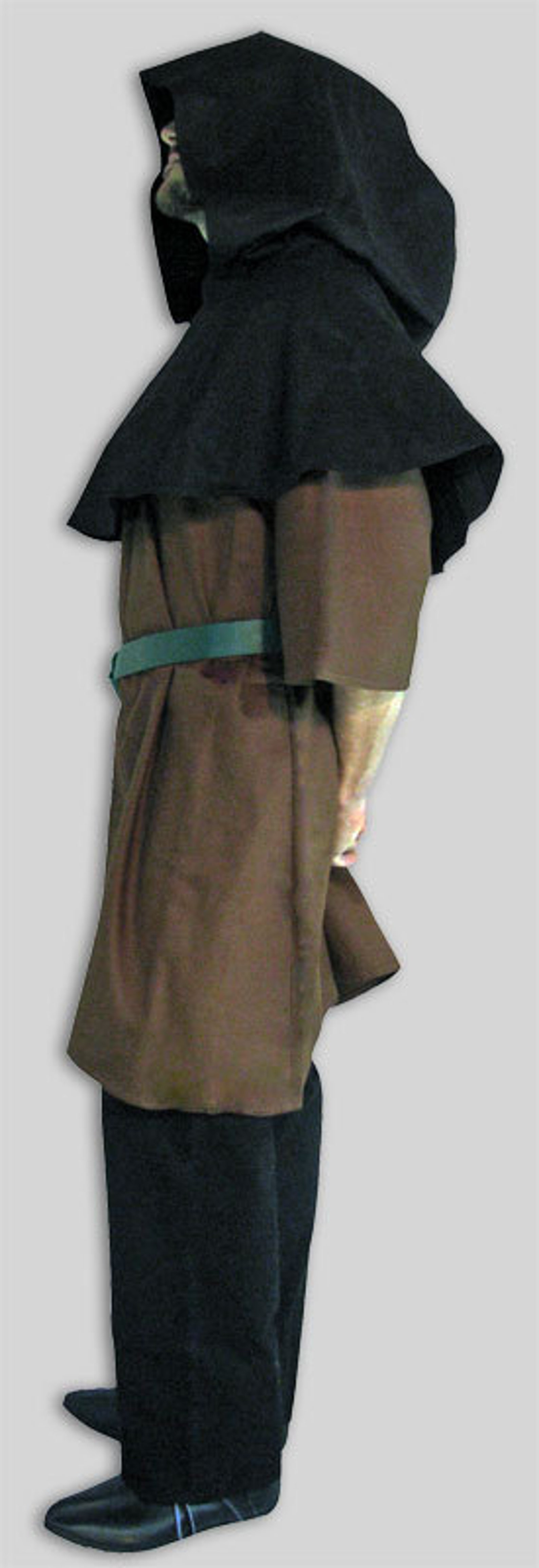 Hooded Cowl Monk Robin Hood Medieval Hood - Etsy