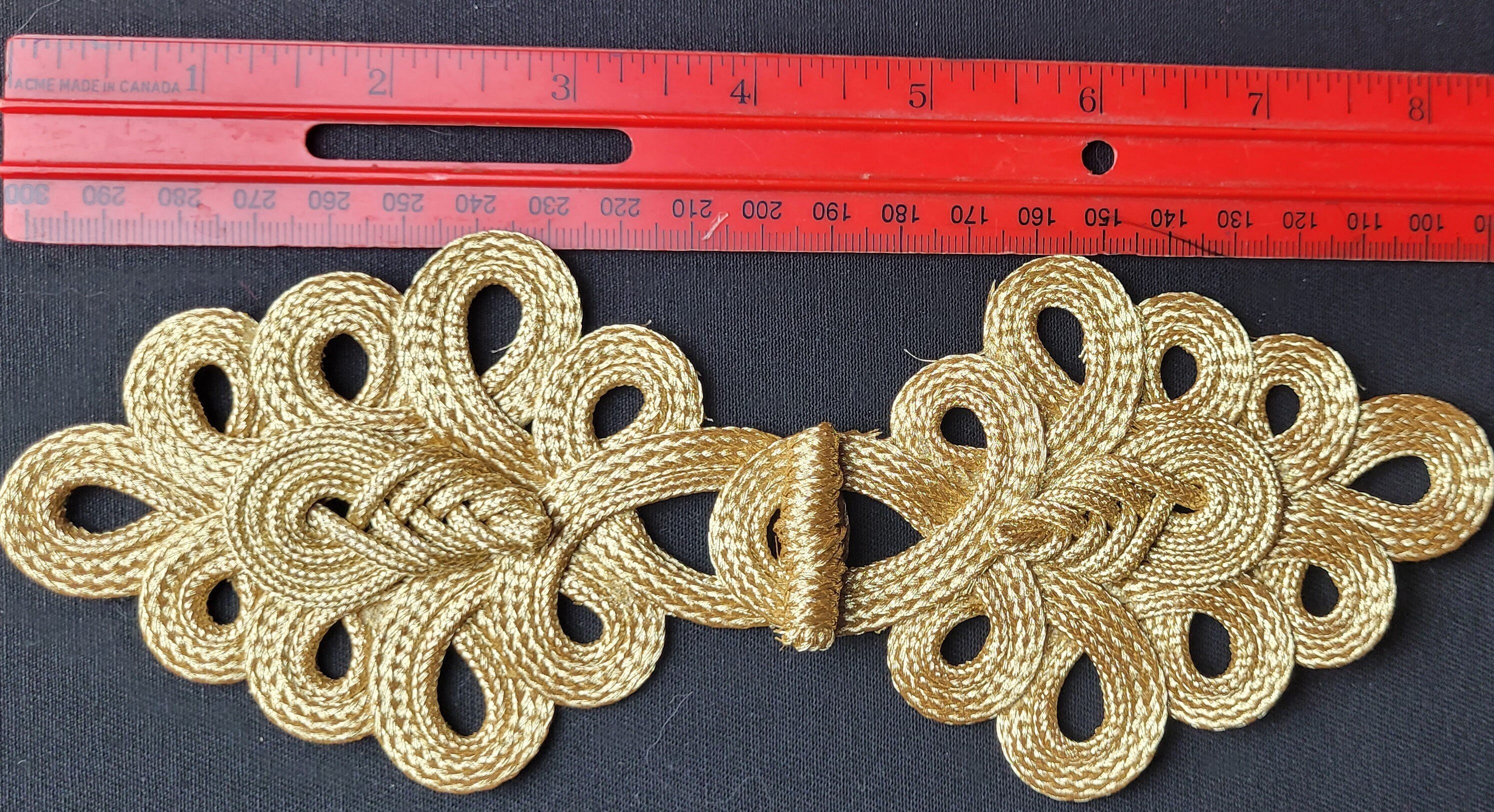 Extra Large Frog Closure, Military Fastener, Cheongsam Chinese Knot ...