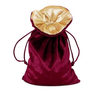 Velvet Drawstring Bags - Velvet Lined in Velvet. - Etsy