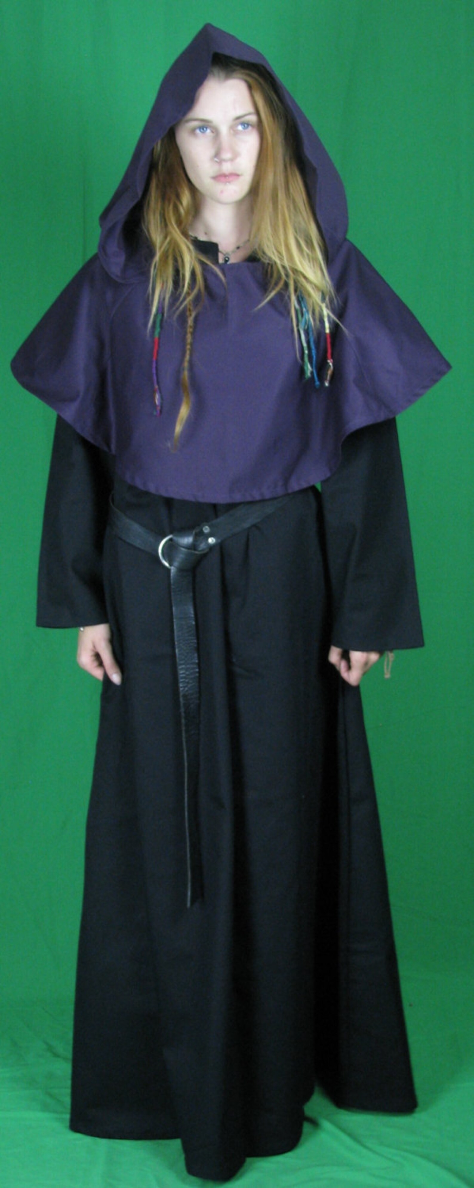 Hooded Cowl - Monk, Robin Hood, Medieval Hood - Etsy