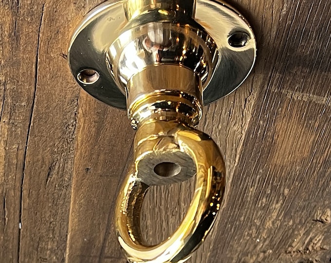 Plant Hook - Ceiling Loop - Solid Brass - Ceiling Hook - Premium ...