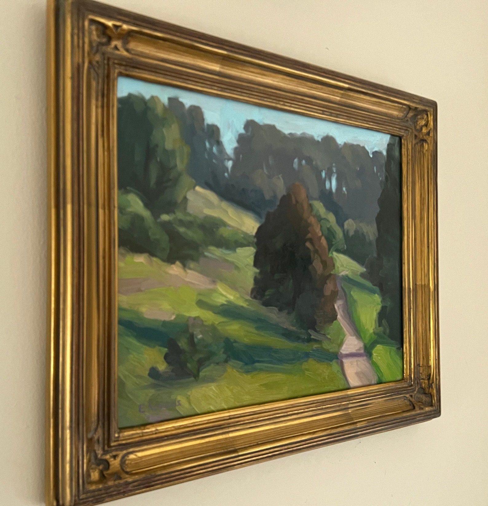 Original California Oil Painting, "berkeley Hills - Tilden Park," by ...