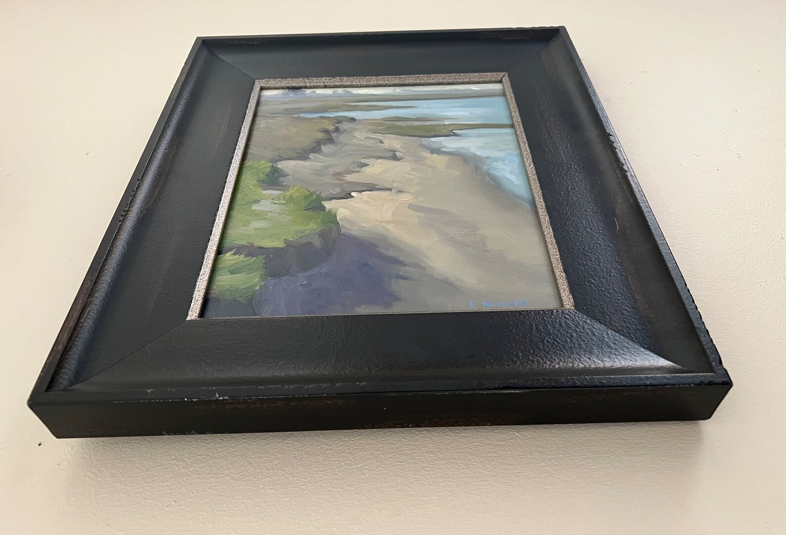 California Landscape Original Oil Painting,"pinole Shoreline," Plein ...