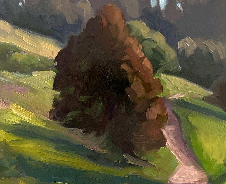 Original California Oil Painting berkeley Hills - Etsy