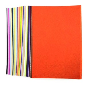 40pcs 10x15mm/15x15mm/20x30mm/30x30mm Assorted Polyester Felt - Etsy