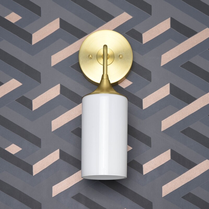 Cylinder Wall Light - Etsy