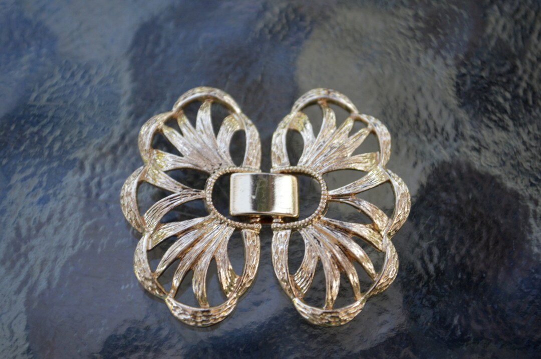 Gold Plated Butterfly Clasp: Watch Buckle Style, Necklace or Bracelet ...