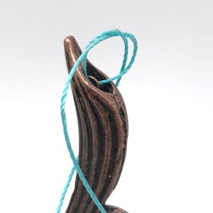 Large Half Circle Hollow Curve Copper Plated Mermaid Tube, Original ...