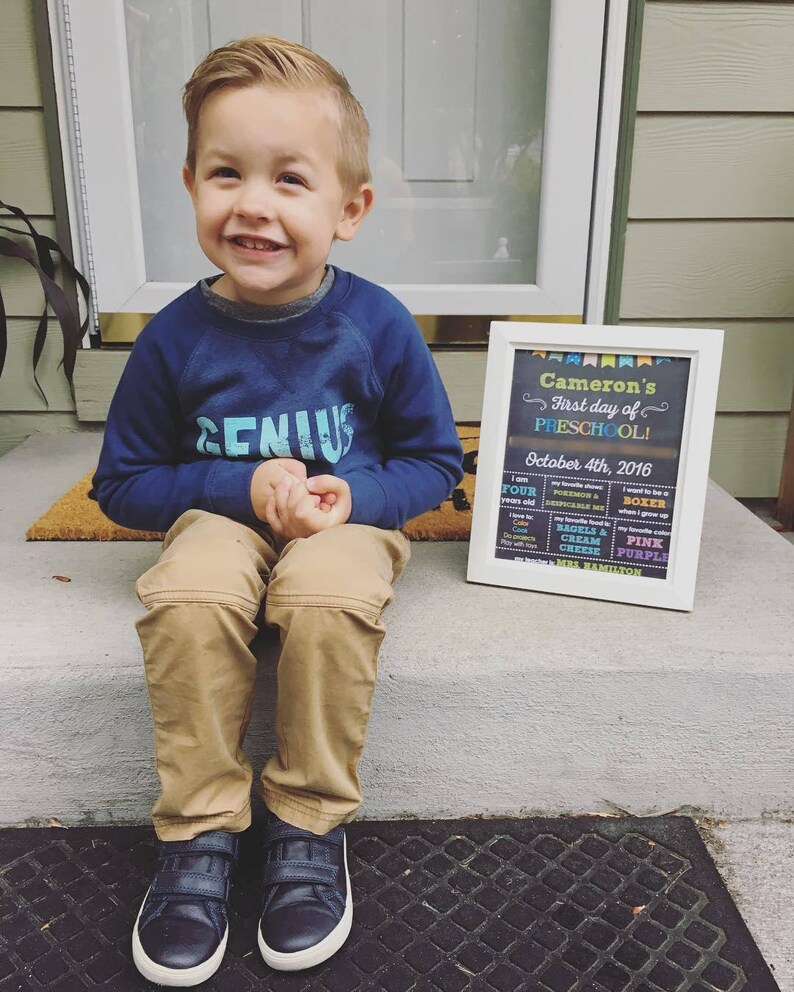 Last Day of Kindergarten Sign Last Day of School Sign Boys - Etsy Australia