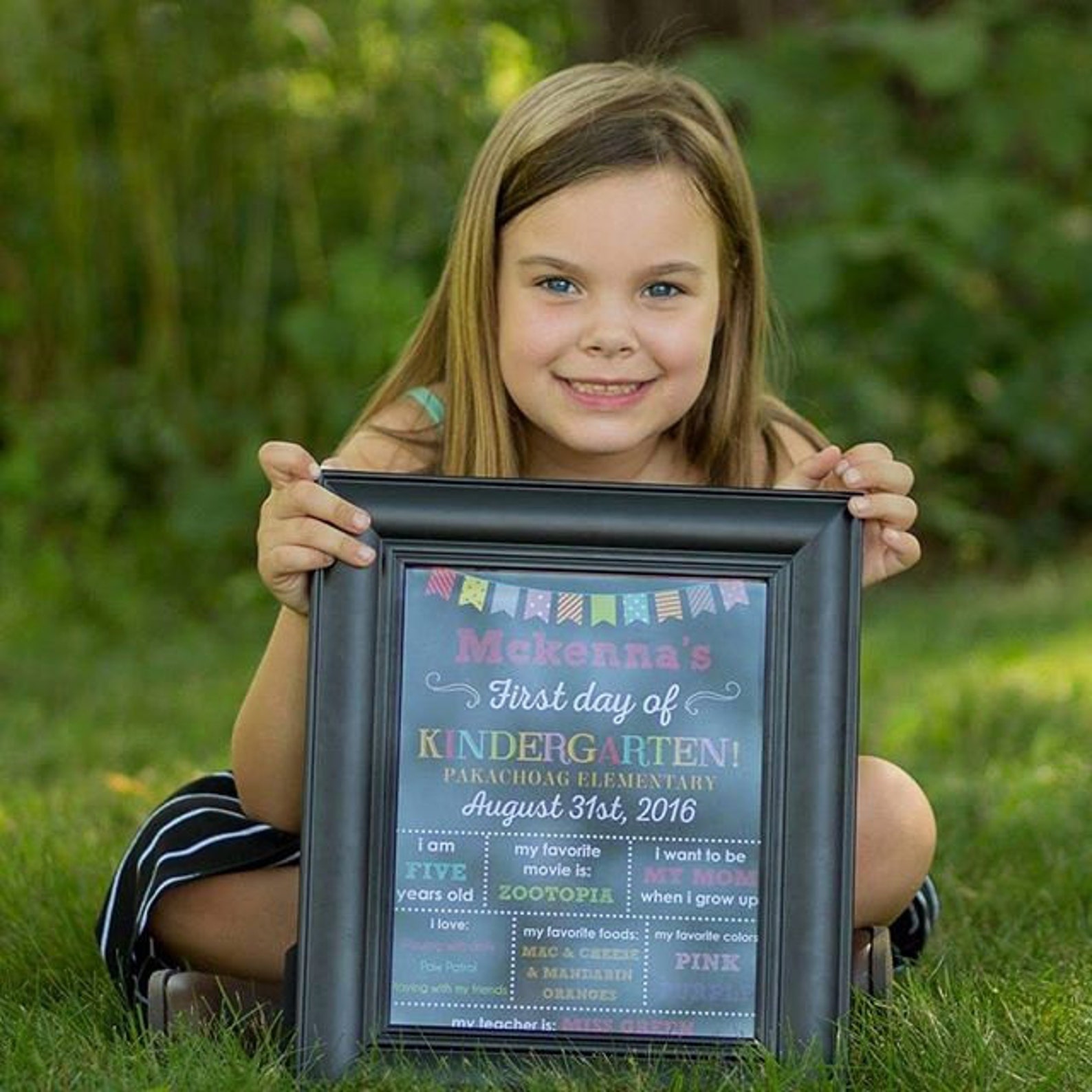 First Day of Prep Sign First Day of School Sign Girls Prep - Etsy Australia