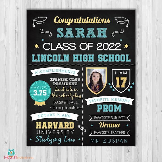 High School Graduation Posters