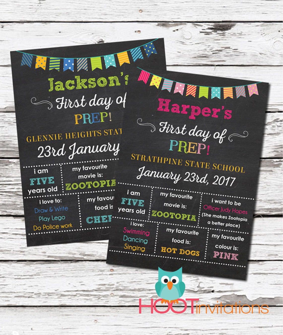 First Day of Prep Sign First Day of School Sign Girls Prep - Etsy Australia