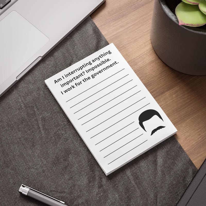 Ron Swanson Paper - Etsy