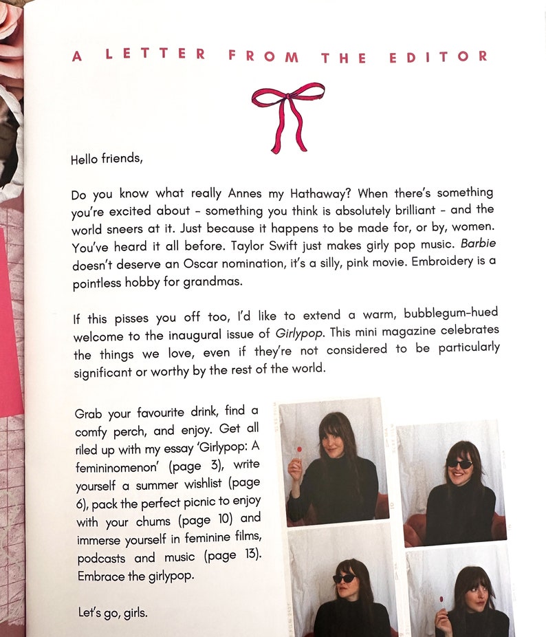 Girlypop Zine Issue 1 digital Download - Etsy