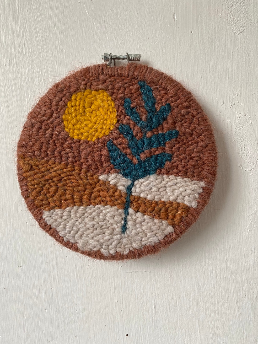 Sun Design Punch Needle Kit- Create Your Own Punch Needle Piece. - Etsy UK