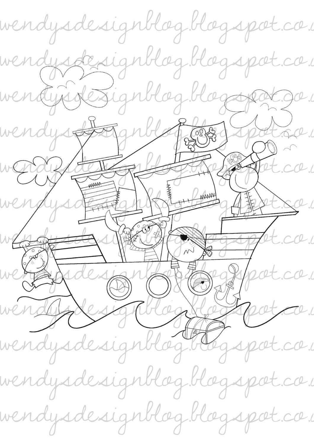 It's a Pirate's Life - Etsy