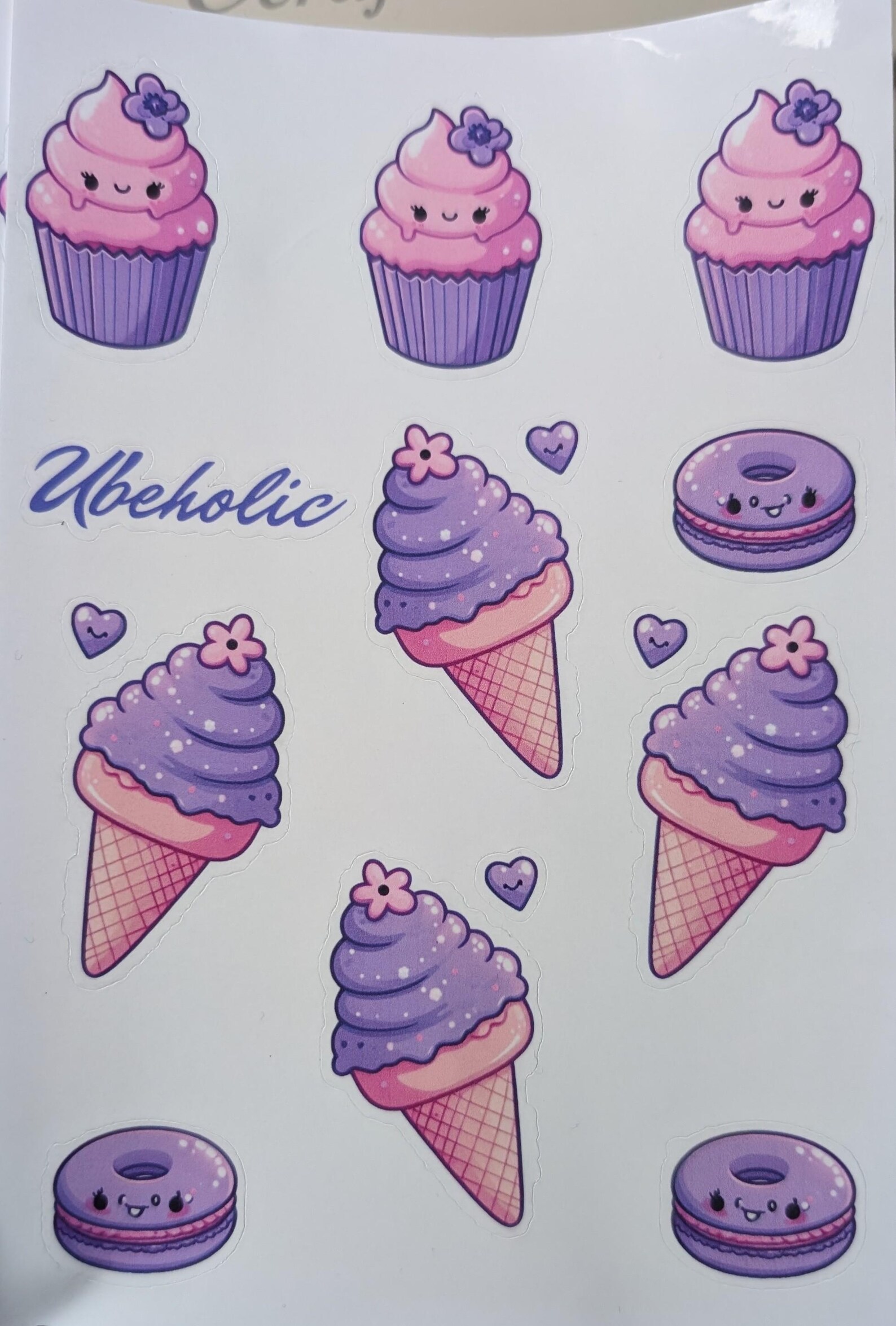 Ube Desserts Sticker Sheets - Choose Your Favorite! - Etsy