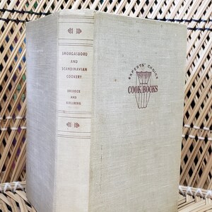1948 Smorgasbord and Scandinavian Cookery for Americans, Hardcover - Etsy