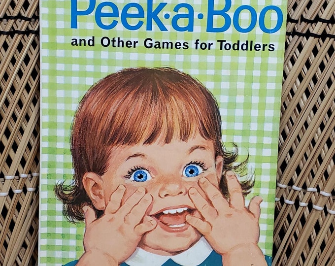 1965 Peek A Boo and Other Games for Toddlers, Hardcover - Etsy