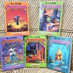 Goosebumps Books by R.L. Stine, Early 2000s Editions Buy 1 or All - Etsy