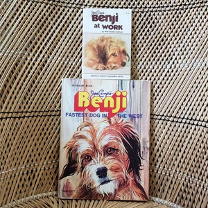 Vintage Benji Books Set of 2 - Etsy