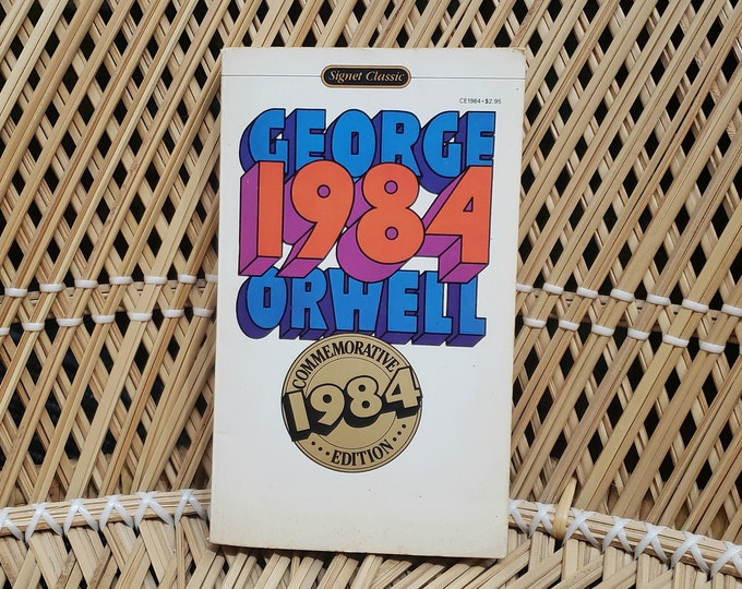 1984 by George Orwell, 1983 Signet Classic Commemorative Edition - Etsy