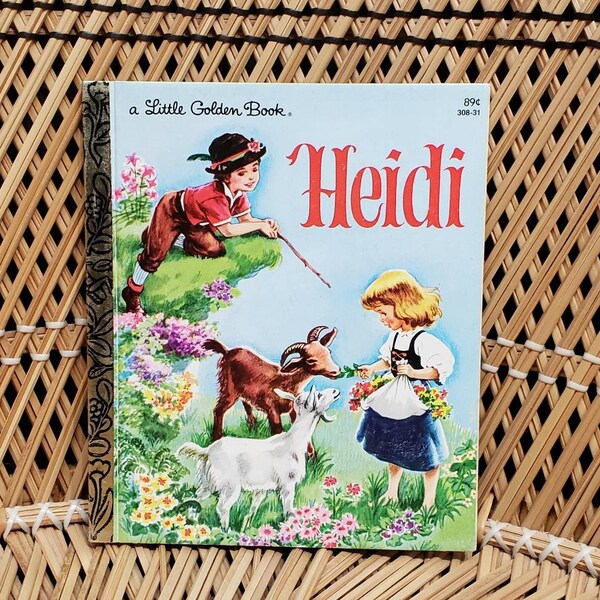 Vintage Heidi Book - Etsy