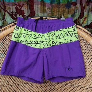 90s Men's Ocean Pacific Swim Trunks, LG - Etsy