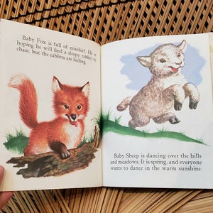 1956 Baby Animals Little Golden Book - Etsy