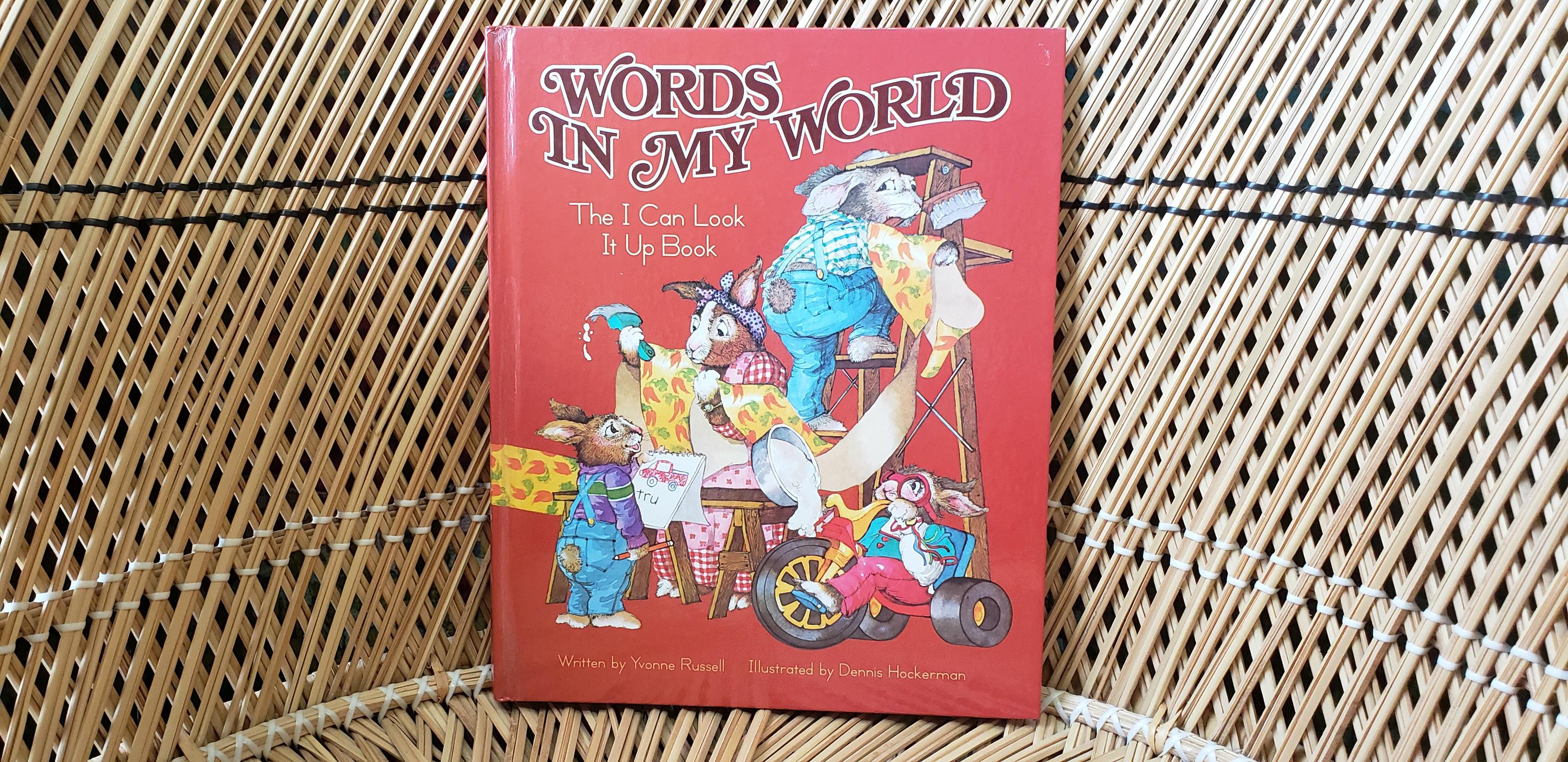 1979 Words in My World the I Can Look It up Book by Yvonne Russell ...
