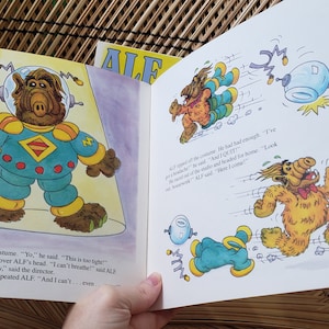 1987 Alf Books Set of 2: Alf Mission to Mars & Alf the Great Alfonso - Etsy