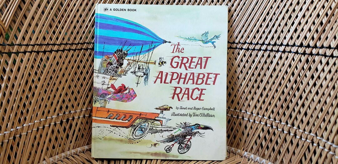 1972 the Great Alphabet Race by Janet and Roger Campbell - Etsy