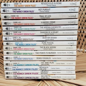 80s/90s the Nancy Drew Files by Carolyn Keene Buy 1 or All, Paperbacks ...